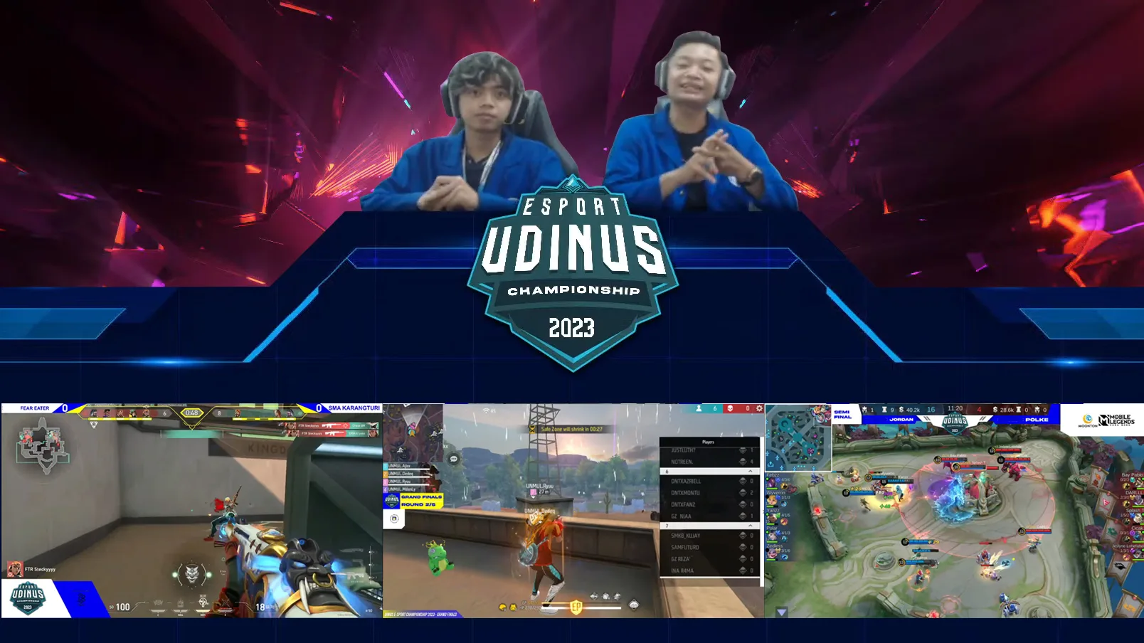 DINUS E-SPORT CHAMPIONSHIP 2023, BERI WADAH SISWA SMA/SMK TINGKATKAN KEMAMPUAN DI BIDANG GIM