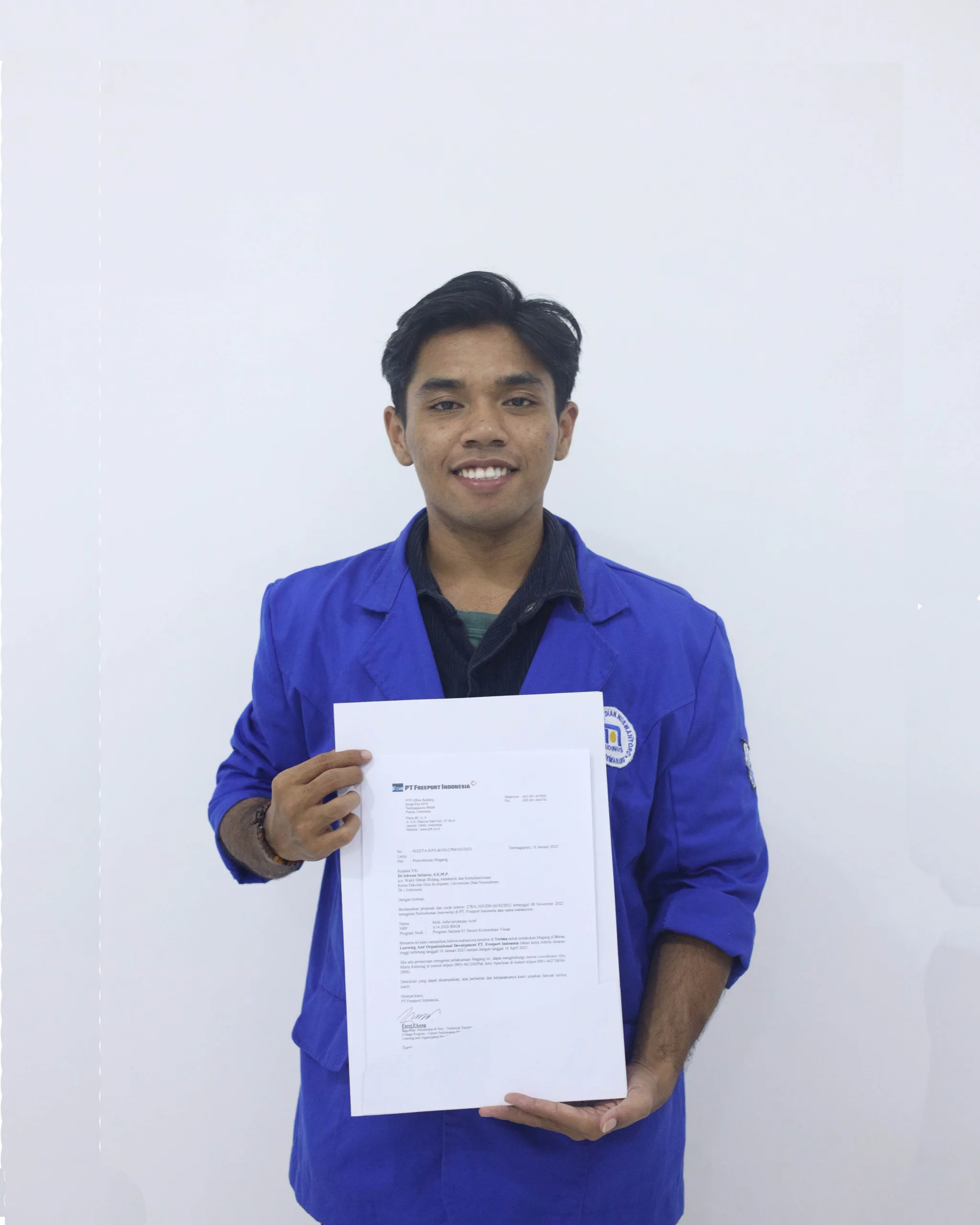 MAGANG DI PT.FREEPORT INDONESIA, ATHO ASAH KEMAMPUAN DESAIN DI DUNIA ...