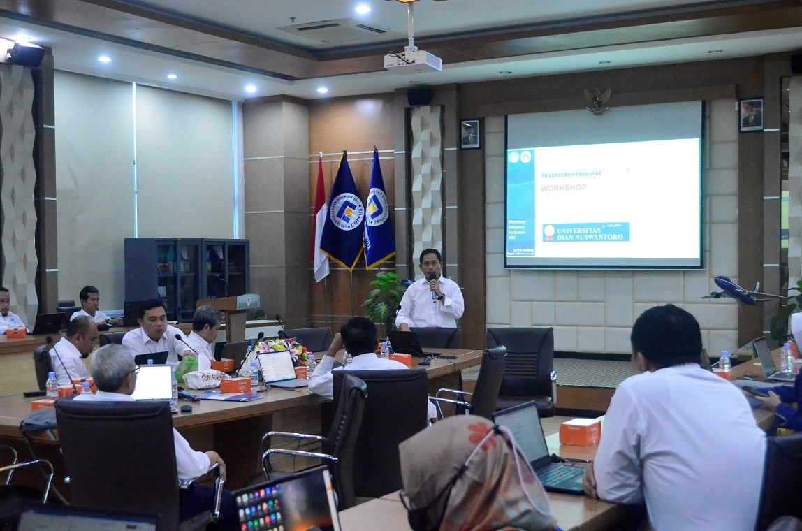 LPPK UDINUS BERIKAN WORKSHOP OBE, SALAH SATU KUNCI AKREDITASI ...