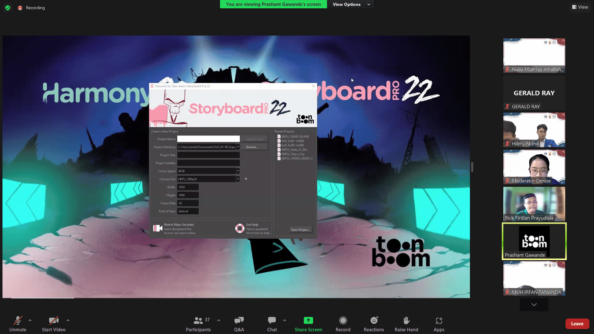 KOLABORASI TOON BOOM ANIMATION DAN PRODI ANIMASI UDINUS SELENGGARAKAN ...