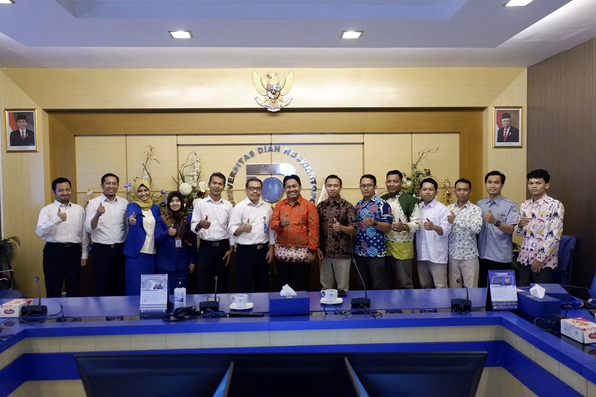 Tingkatkan Mutu Kampus, Unugiri Lakukan Kunjungan di Udinus