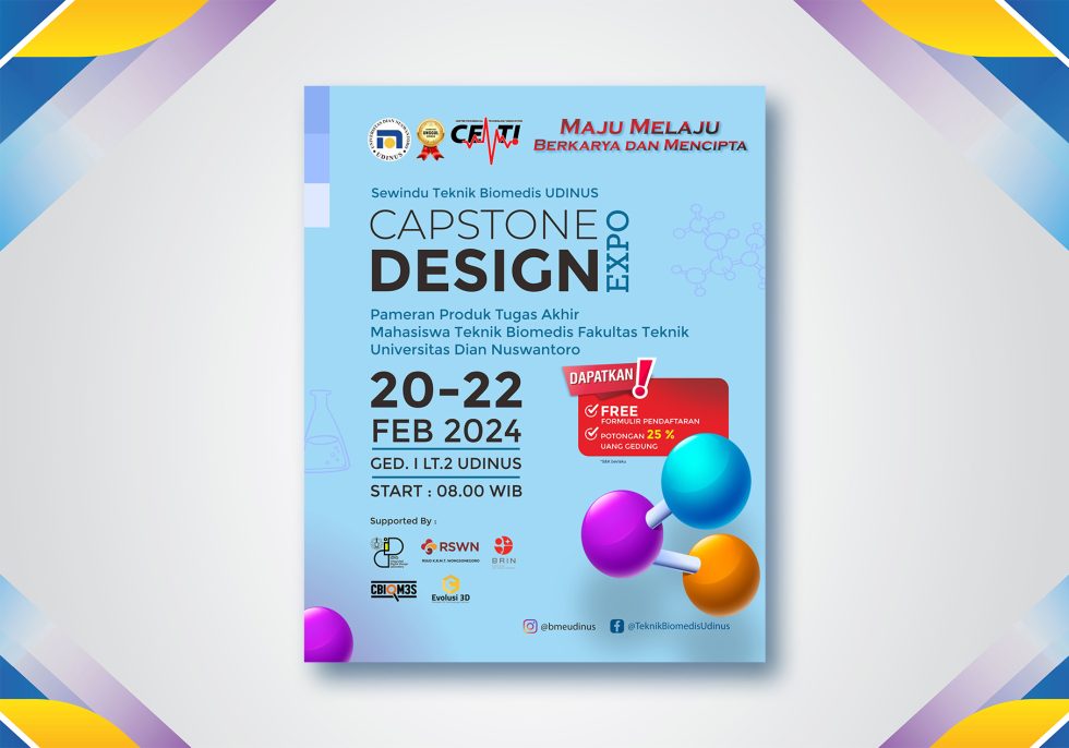 Yuk Ramaikan Pameran Produk Capstone Design Teknik Biome...