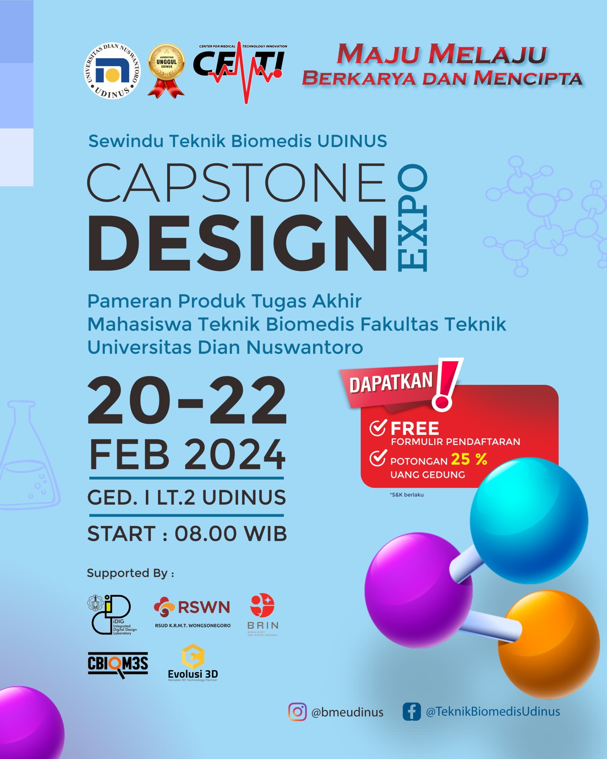 poster Capstone Design 2024 - Udinus - Universitas Dian Nuswantoro
