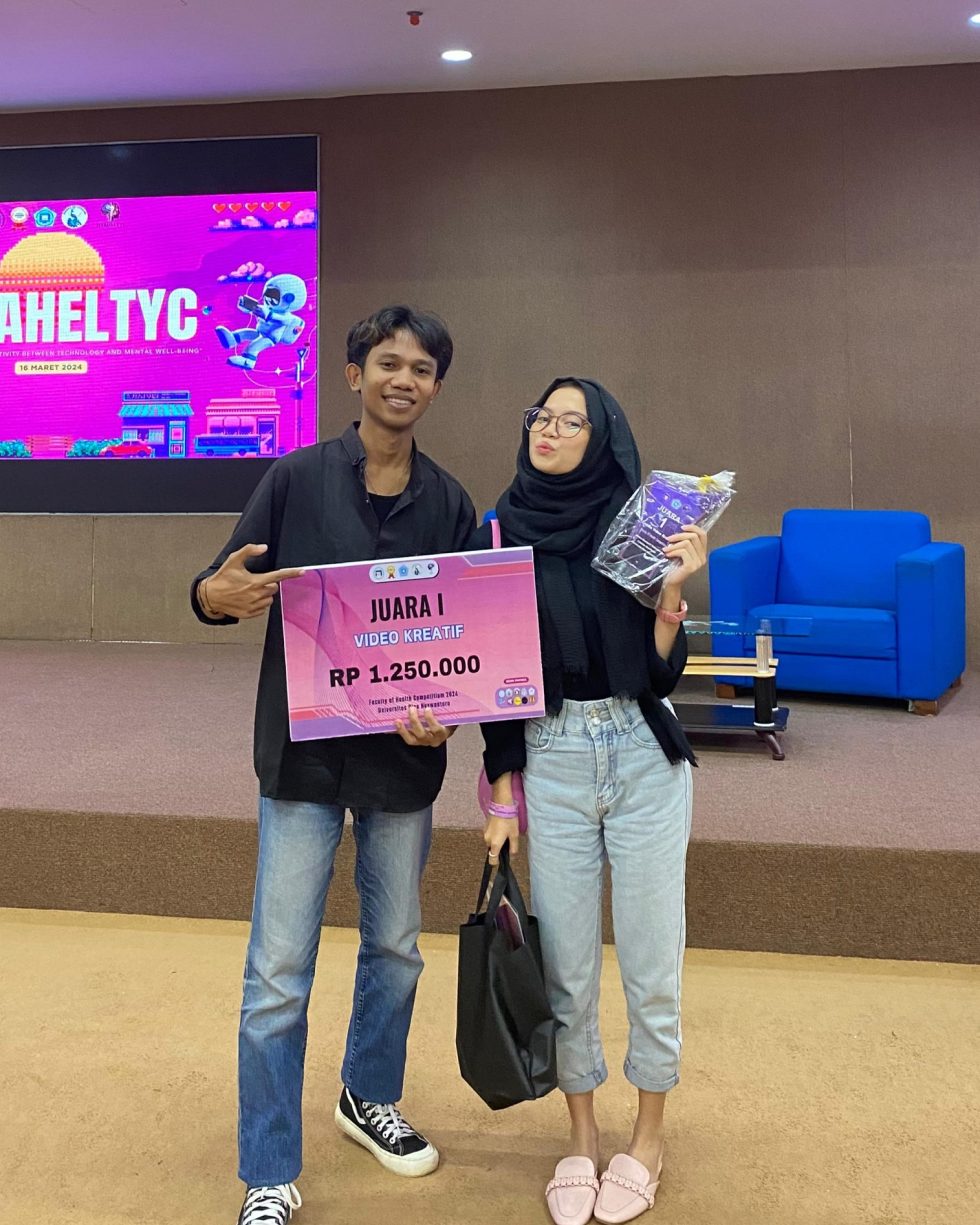 Lewat Naskah Video Kreatifnya, Mahasiswa FKes Udinus Berhasil..