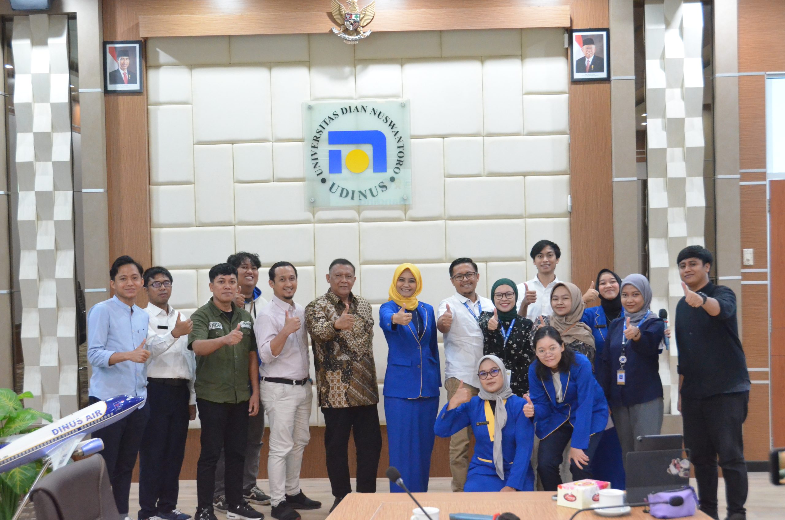 Humas Udinus dan UMS Perkuat Kolaborasi, Bahas Seputar AHD..