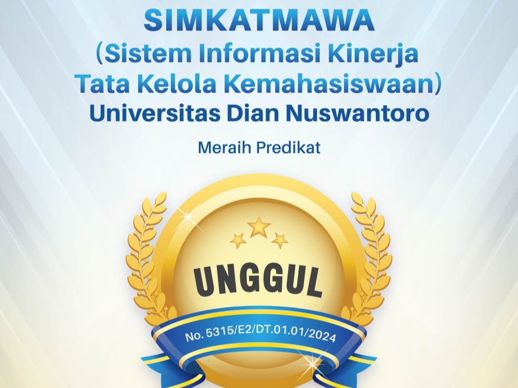 Prestasi Luar Biasa! Kemahasiswaan Udinus Sukses Raih Akreditasi Unggul ...