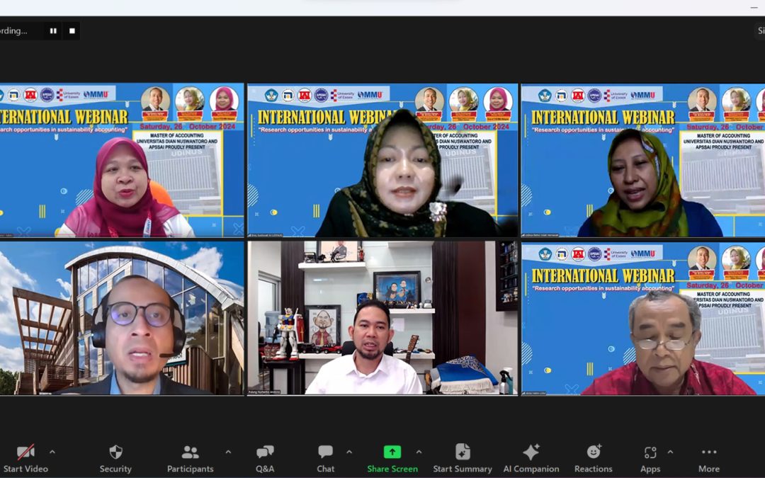 International Webinar FEB Udinus - Udinus - Universitas Dian Nuswantoro