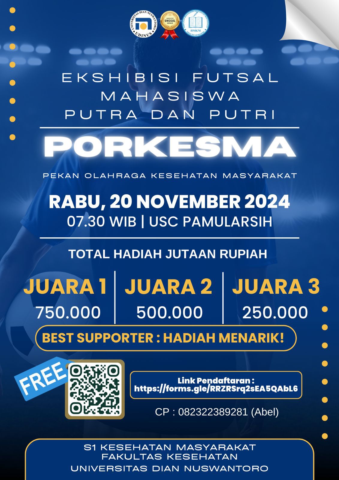 Poster Poskesmas - Udinus - Universitas Dian Nuswantoro